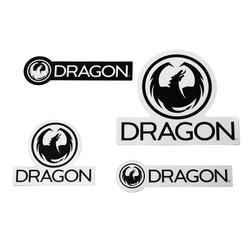Dragon Dragon Logo Sticker Pack Apparel